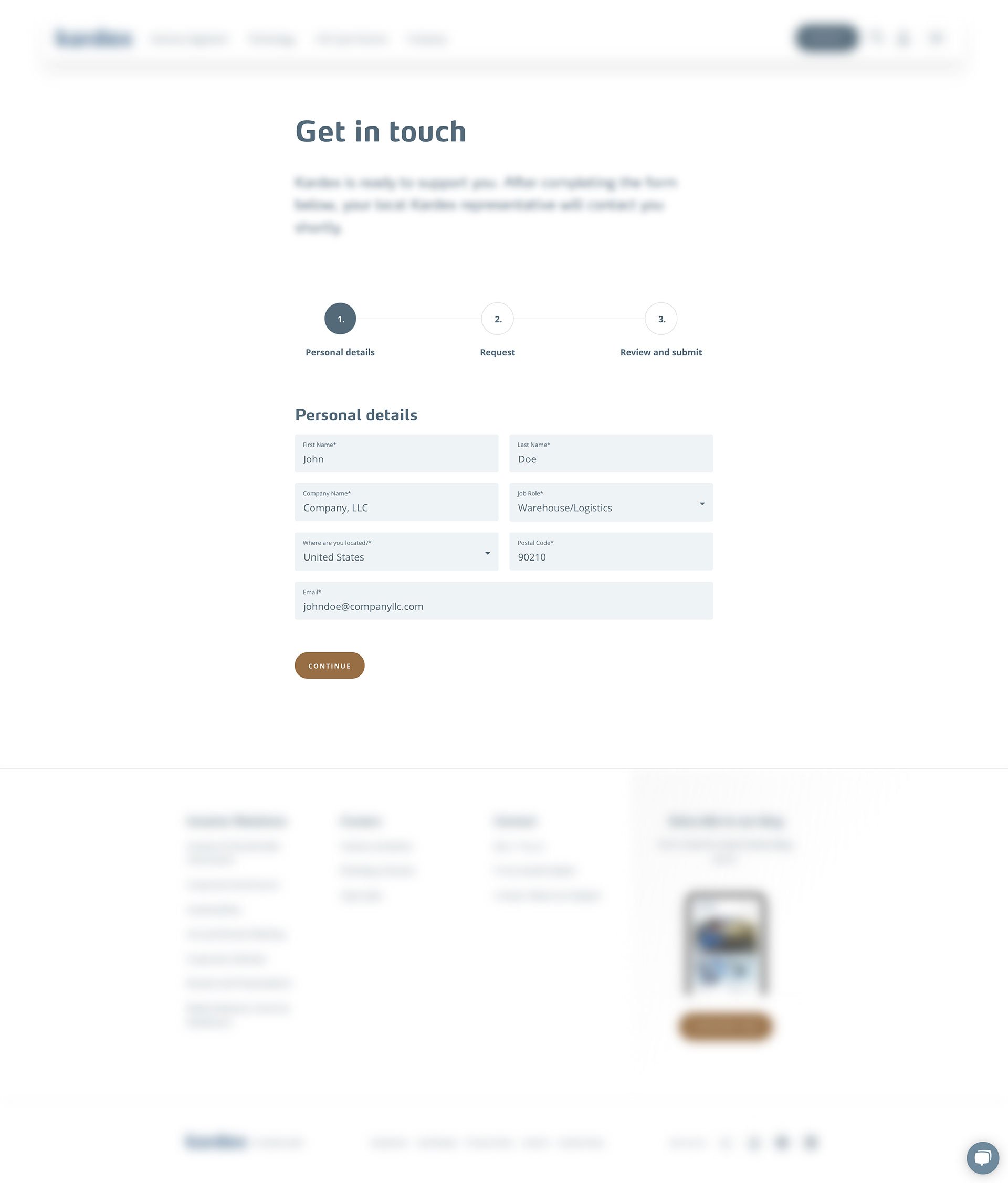 Custom Multistep Form