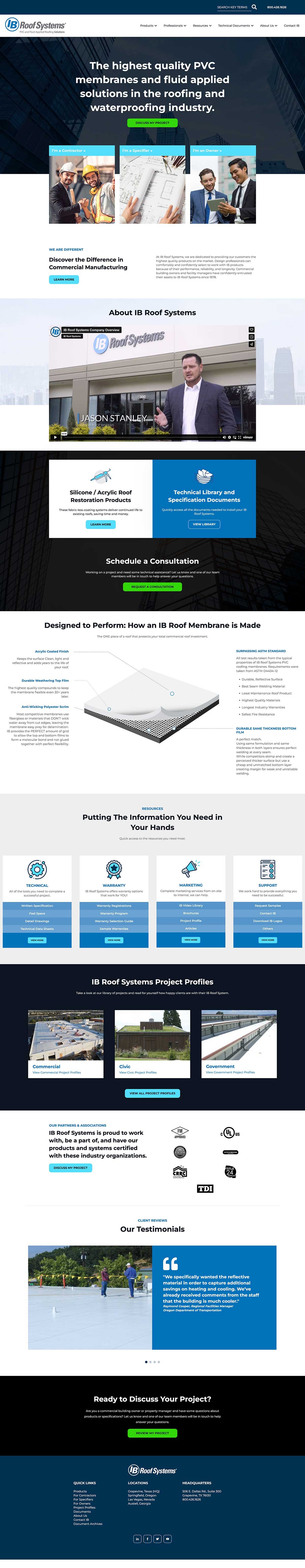 Transforming IB Roof's Website: A Successful HubSpot Migration Story